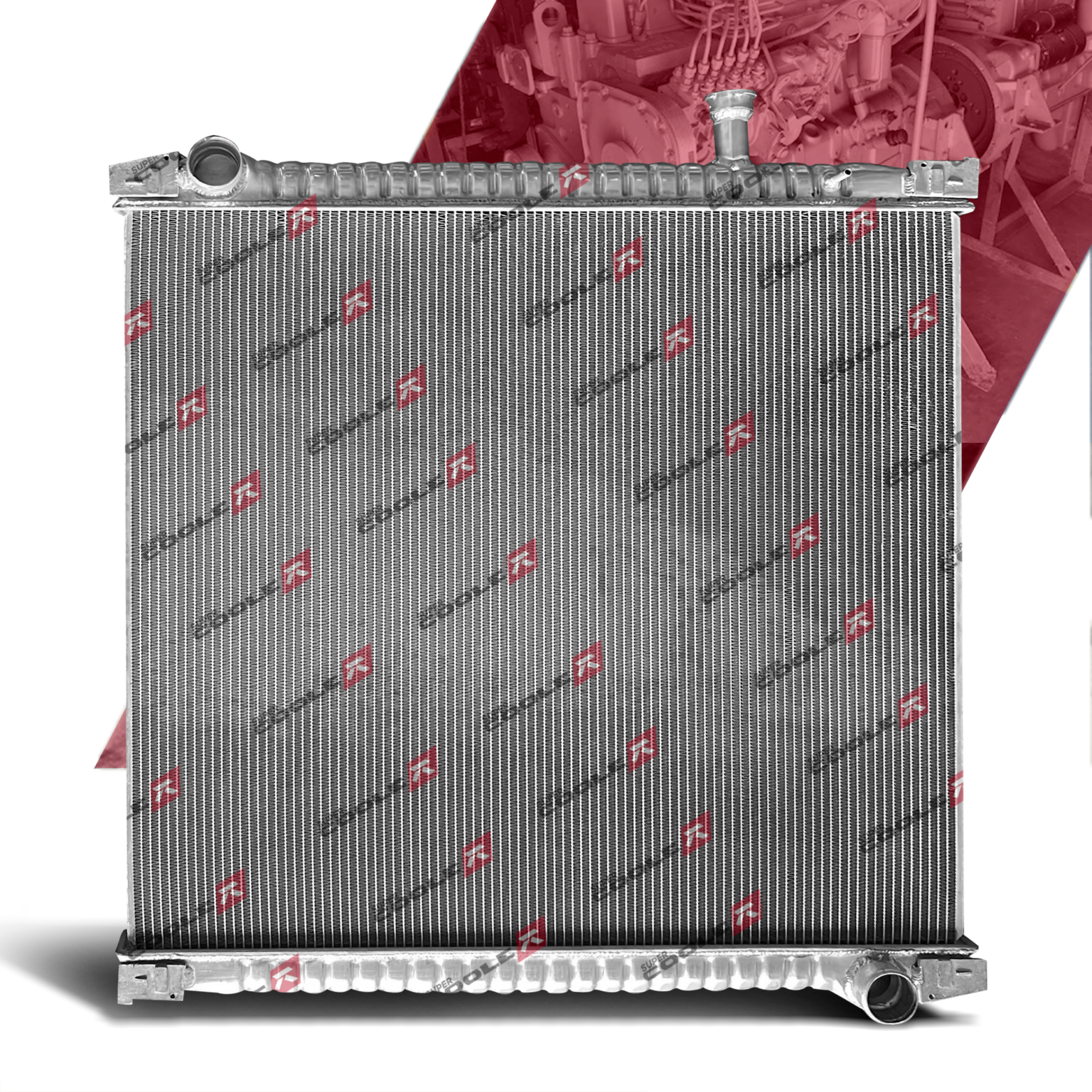 Radiador De Água Gerador Cummins 6CTAA SÉRIE C